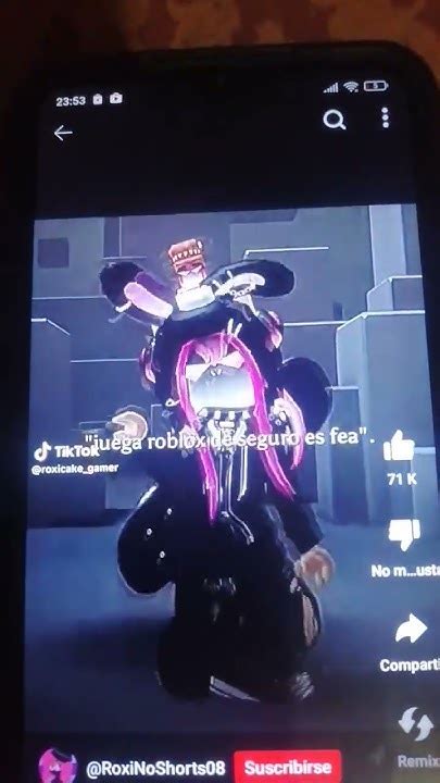 Face Reveal Roxicake Short Roblox Youtube