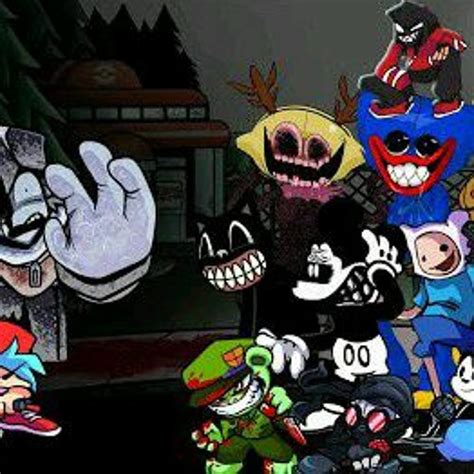 Stream Fnf Monochrome But Everyone Sings It Different Characters