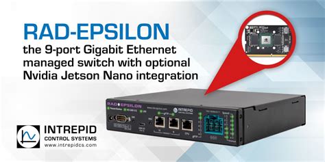 Introducing Rad Epsilon 9 Port Gigabit Automotive Ethernet Managed Switch Intrepid Control