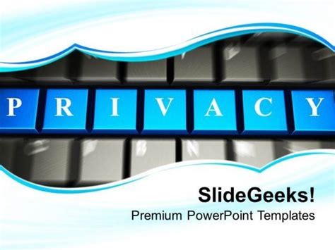 Online Privacy Protection Internet PowerPoint Templates Ppt Backgrounds For Slides