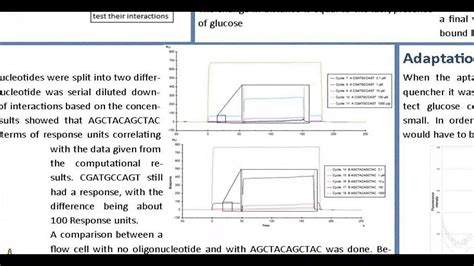 Dna Based Glucose Aptamer Production Via Computational Selex Youtube
