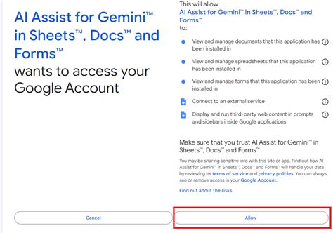 Install Gemini For Docs Gemini For Workspace Gemini Ai In Sheets And Docs