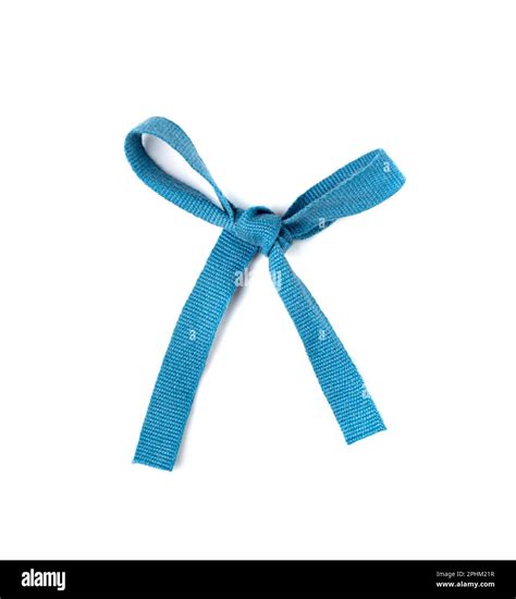 Braid Bow Isolated Cotton Rope Bows Blue Packaging Cord Knots Knotted Rustic T Eco