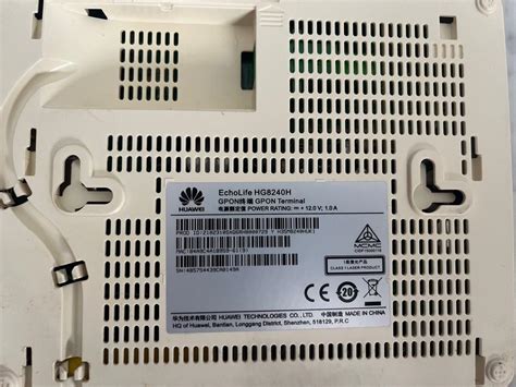 Huawei Echolife Hg8240h Modem Computers And Tech Parts And Accessories Networking On Carousell