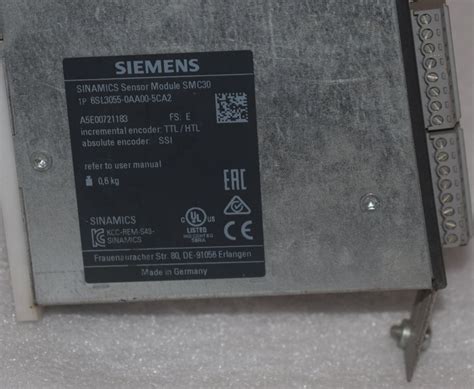 In Stock Siemens Sinamics Sensor Module At ₹ 1500unit New Items In