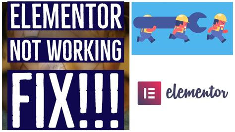 Elementor Not Working Youtube