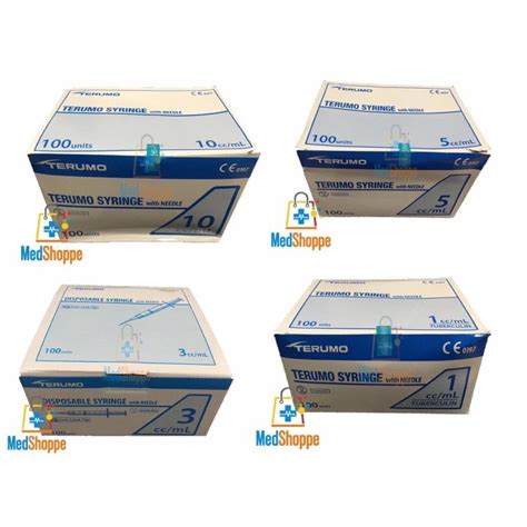 Terumo Syringe 1cc 3cc 5cc 10cc Sold Per Box Lazada Ph