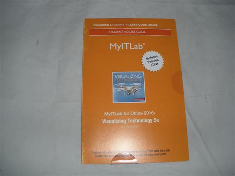 Mylab It With Pearson Etext Access Card For Visualizing Technology
