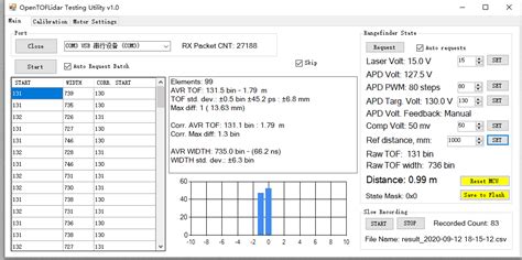 pc utility test run for lidar testing and lidar scanning · issue 5