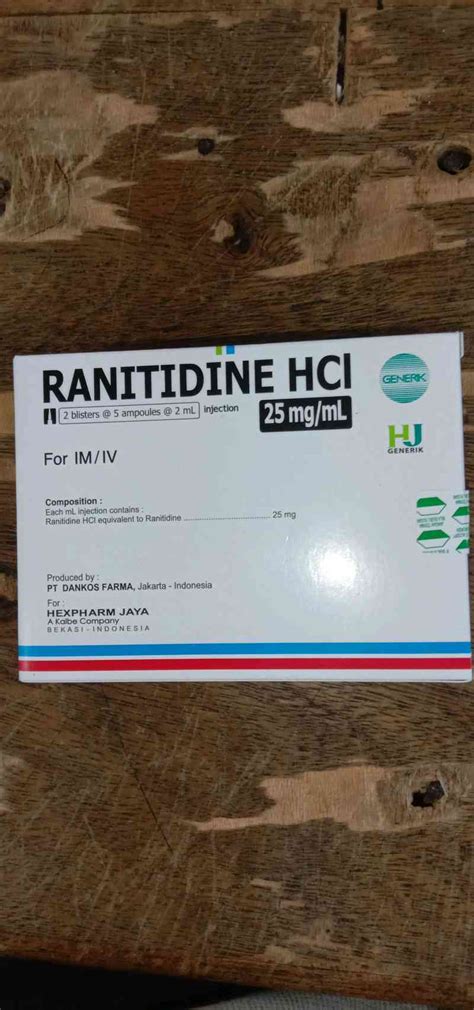 Jual Ranitidine Injeksi Box Isi 10ampul Di Seller Befitan Medika Pal