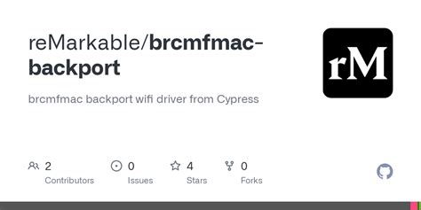 GitHub ReMarkable Brcmfmac Backport Brcmfmac Backport Wifi Driver From Cypress