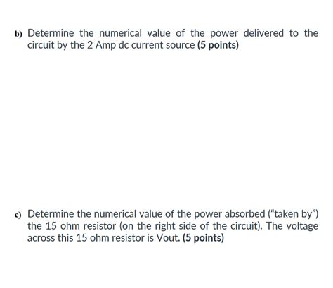 solved problem one consider the circuit shown below 202