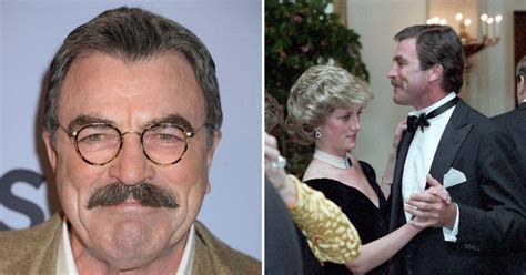 Rare Photos Of Princess Diana Dancing With Tom Selleck And Clint
