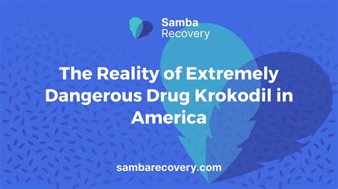The Reality Of Extremely Dangerous Drug Krokodil In America Samba