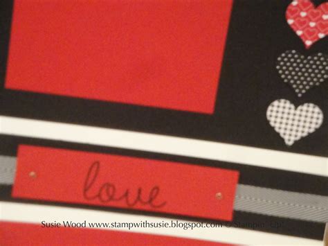 Stamp With Susie Love This Scrapbook Layout