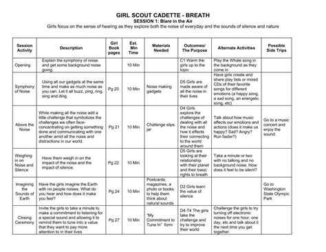 Girl Scout Cadette Breath Artofit