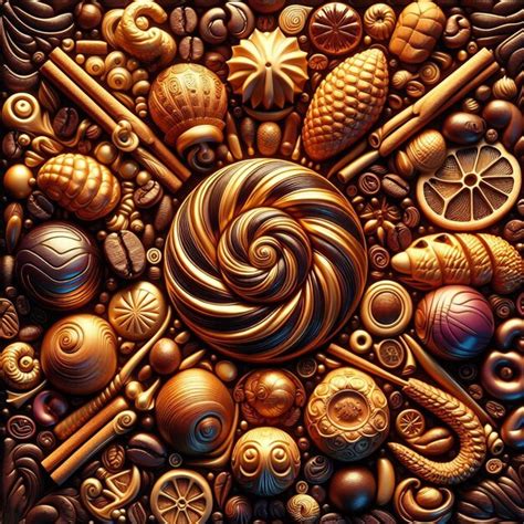 Premium Ai Image Seamless Still Life Modern Delicious Coffee Beans Avatar Vector Art