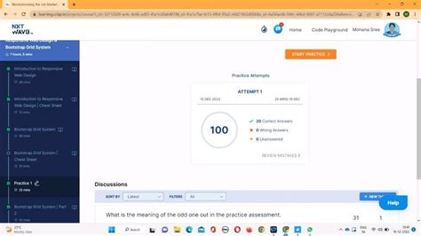 Mohana Sree Katam On Linkedin Nxtwave Ccbp Responsivewebdesign