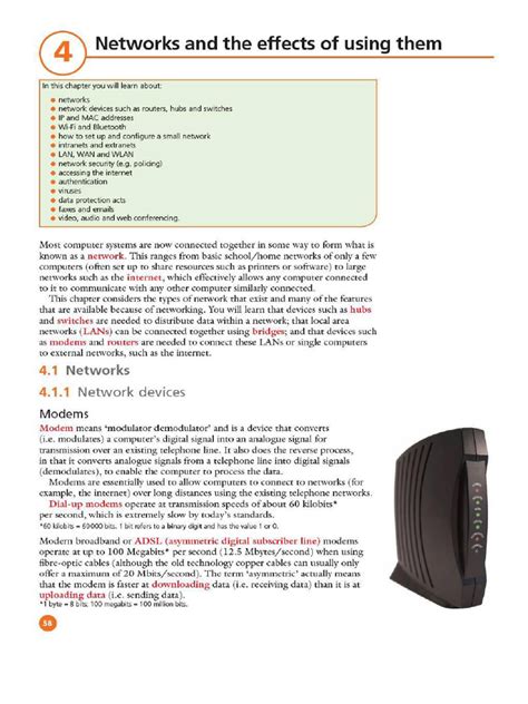 Network Part1 Networks And The Effects Of Using Them Pdf