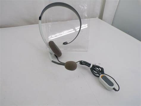Genuine Microsoft Xbox 360 Official Wired Chat Headset W Boom Mic
