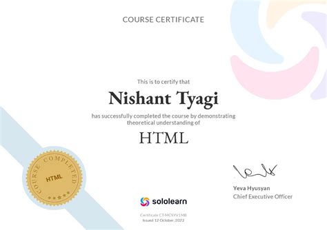 Nishant Tyagi On Linkedin Html Html5 Thankyou Learning Html Html5