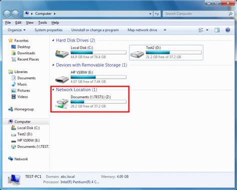 Map Network Drive In Windows 7 Sctechy