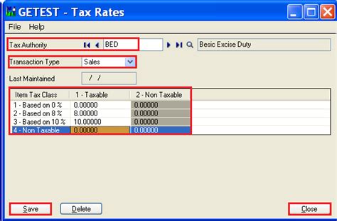 Tax Rates In Sage 300 Erp Sage 300 Erp Tips Tricks And Components
