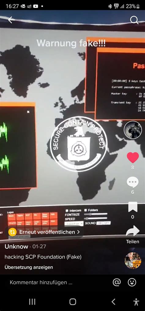 I Found This Scp Game On Tik Tok Does Any Body Know What It Is Called R Scp
