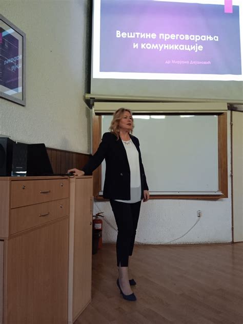 Била ми је част и задовољство да одржим предавање на тему „Вештине… Mirjana Dejanovic Phd