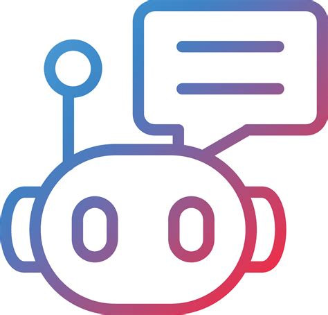 Vector Design Chat Bot Icon Style Vector Art At Vecteezy