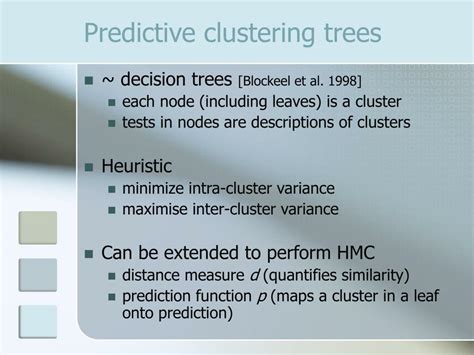 Ppt Decision Trees For Hierarchical Multilabel Classification