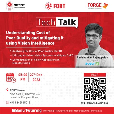 Techtalk Manufacturing Computervision Ai Qualityassurance Ml Fort