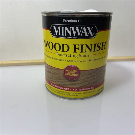 Minwax Weathered Oak Stain