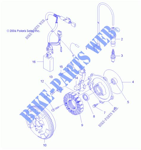Ignition R14rh45aa 49atvmagnetosp450 For Polaris Ranger 400 4x4 2014 Polaris Online