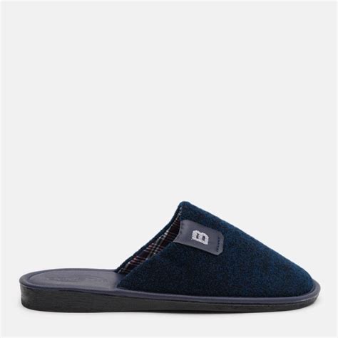 Чоловічі домашні капці з закритим носком Белста 4100859 45 28 5 см Сині Blst2000000037639