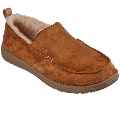 Skechers Relaxed Fit Melson Willmore Mens Slippers Men From Charles Clinkard Uk