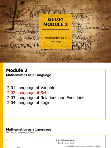 Mathematics As Language Pdf Set Mathematics Formalism Deductive