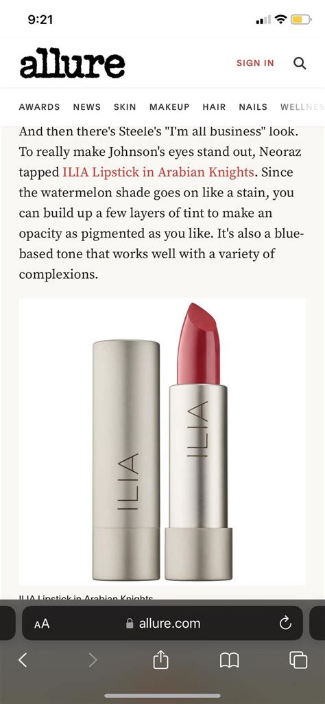 anyone have a dupe to get dakota johnson’s signature mauve-pink-nude lip? I found that this Ilia ...