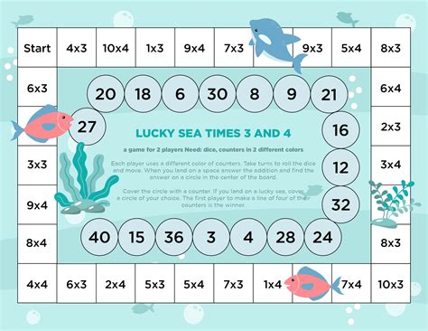 Board Games Maths Fun 6 Free Pdf Printables Printablee