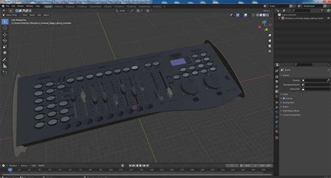 Monoprice Universal Stage Lighting Controller 3d Model 39 3ds