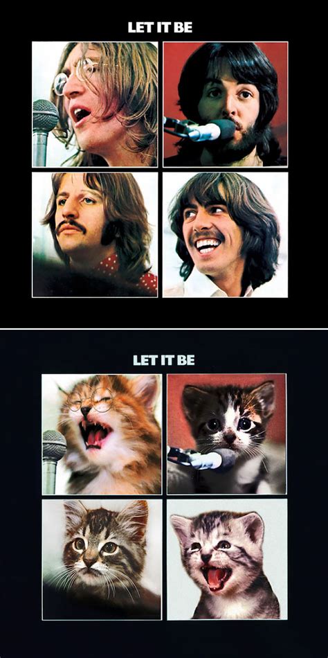 This Artist Created Very Cute Covers Of The Music World Replacing