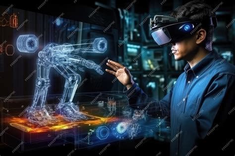 Premium Ai Image Immersive Tech Exploration Computer Science Engineer