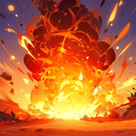 Explosion Effect Drawing Fire Explosion Drawing Reference Fire Bolt