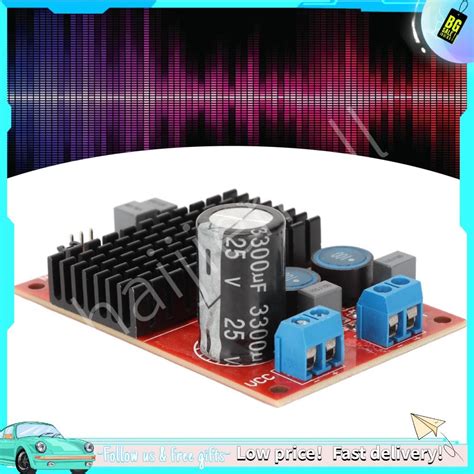 Haijiemall Sound Amp Module 100w Btl Output Professional High Power Digital Amplifier Board For
