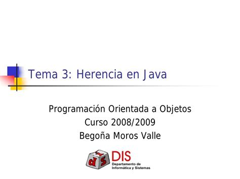 Pdf De Programación Tema 3 Herencia En Java