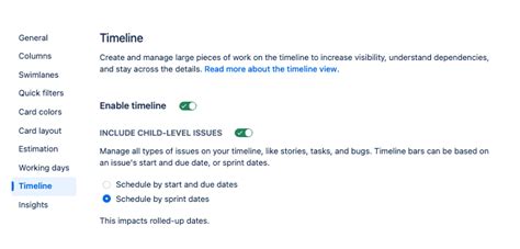 timeline issue