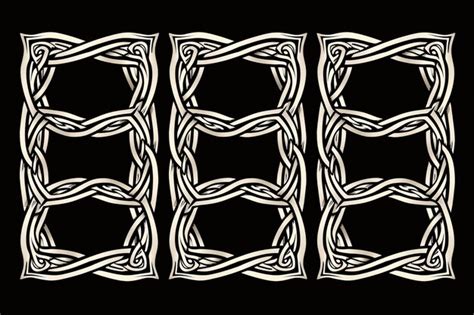 Square Ui Game Frames Medieval Silver Borders Premium Ai Generated Image