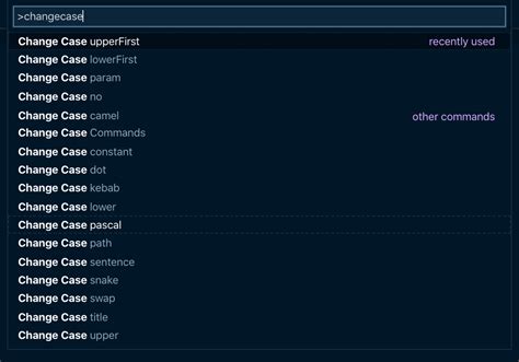 Convert String Case Easily In Vs Code With This Extension Code Chauffeur