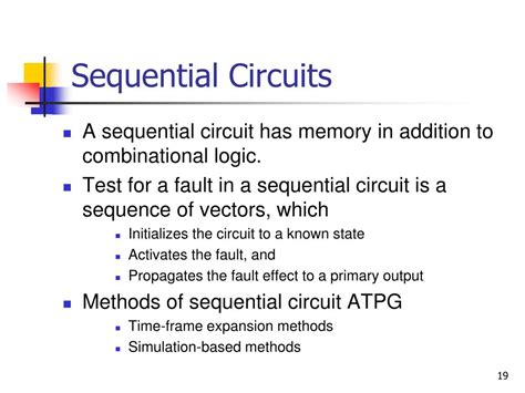 Ppt Chapitre 4 Atpg Algorithm Powerpoint Presentation Free Download