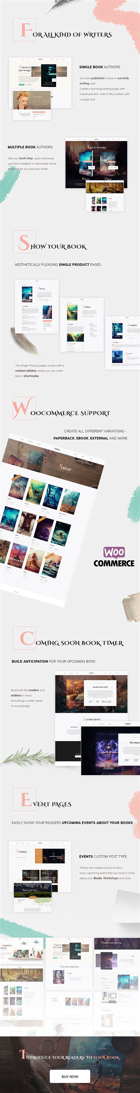 Odrin Book Selling WordPress Theme For Writers RecentsIT Marketplace